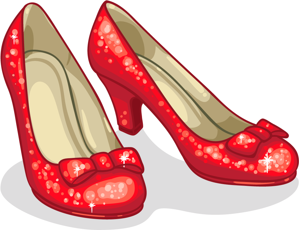 Ruby Red Slippers Clipart - Png Download - Full Size Clipart (#2828062 ...
