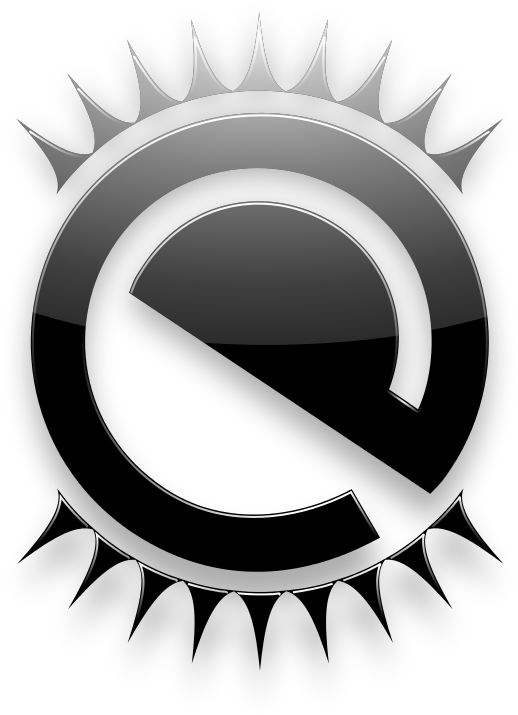 E17 Enlightenment Logo Shiny Black Curved Clipart - Full Size Clipart ...