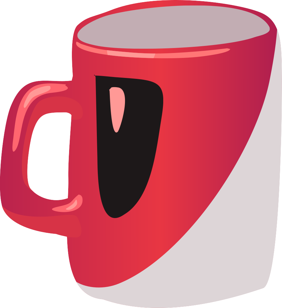 Red Mug Clipart - Full Size Clipart (#2830374) - PinClipart
