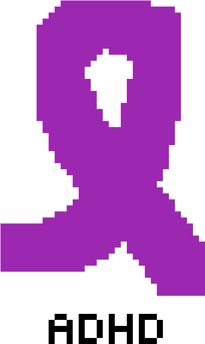 Adhd Ribbon Clipart - Full Size Clipart (#2832295) - PinClipart