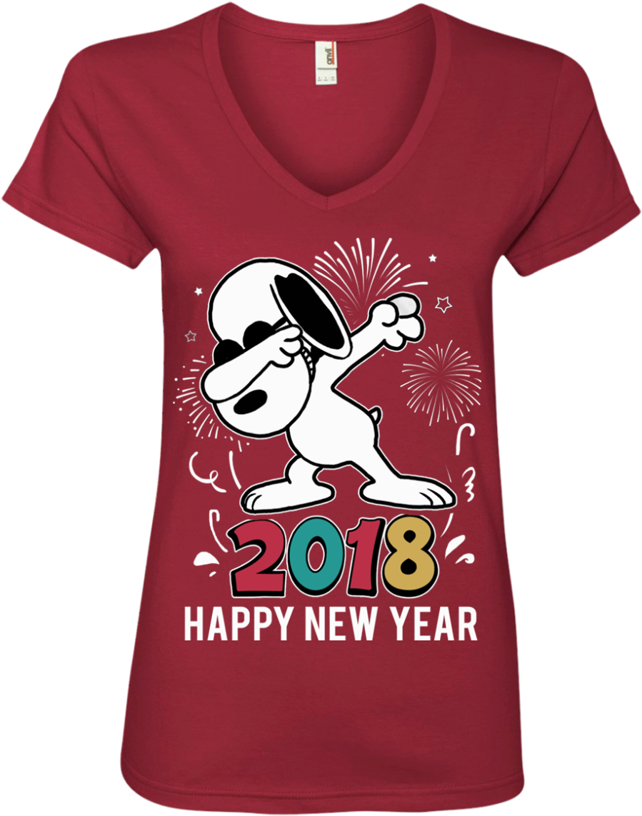 Snoopy Happy New Year Clipart - Full Size Clipart (#2833676) - PinClipart