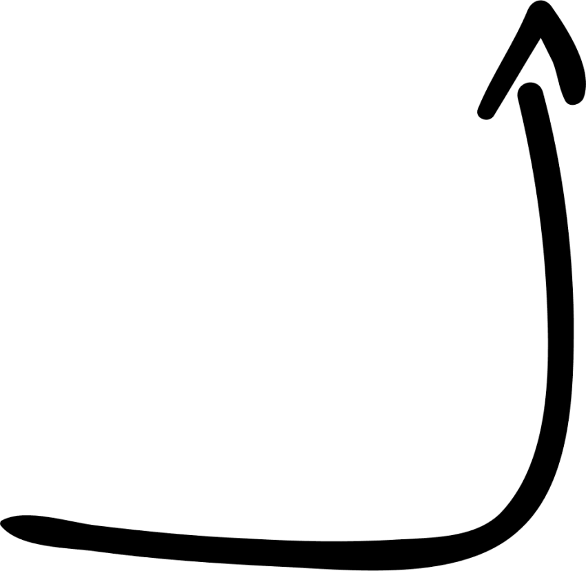 Free Png Download Hand Drawn Arrow Up Right Png Images Clipart - Full ...
