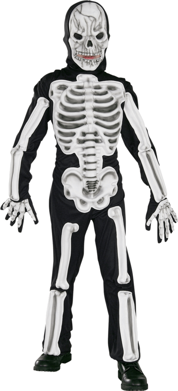 Child Eva Skeleton Costume Clipart - Full Size Clipart (#2839131 ...