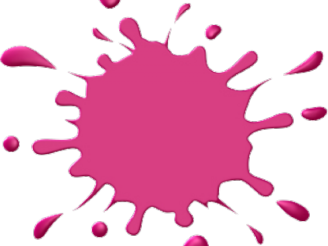 Download Pink Paint Splatter Clip Art - Png Download (#2846998 ...