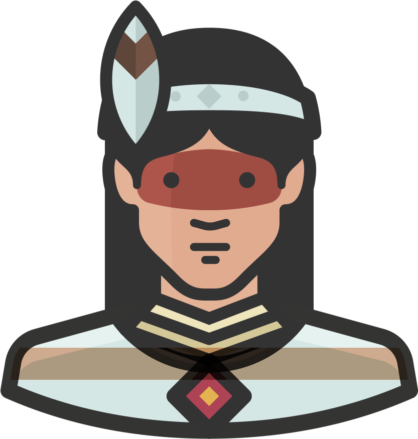 Native Woman Icon Clipart - Full Size Clipart (#2857805) - PinClipart