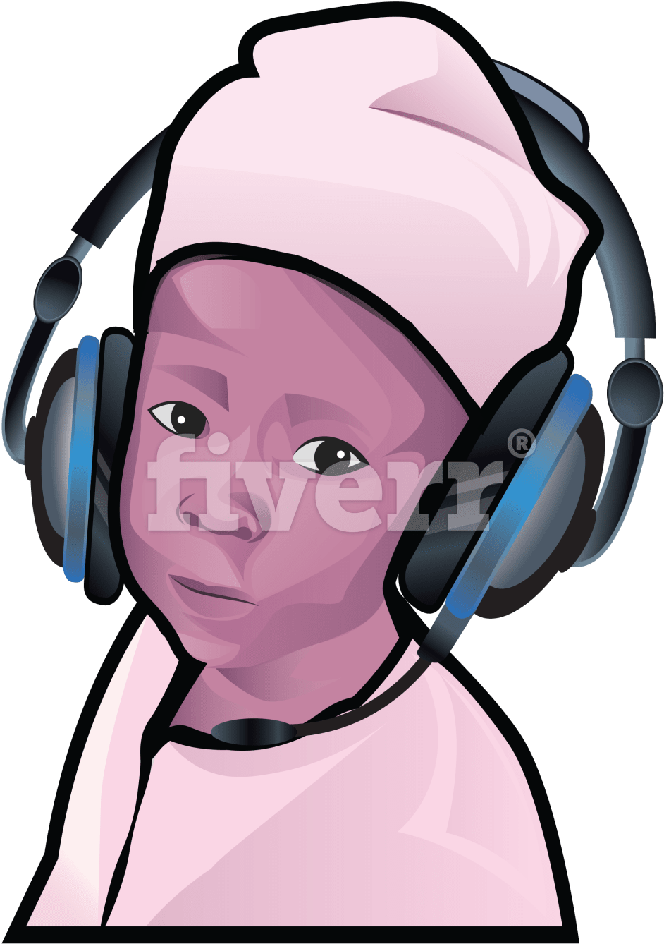 Dispatcher Headset Clipart - Png Download - Full Size Clipart (#2858608 ...