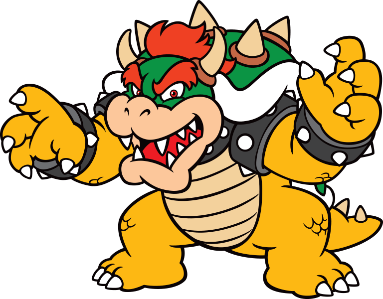 Bowser-2d Clipart - Full Size Clipart (#2862680) - PinClipart