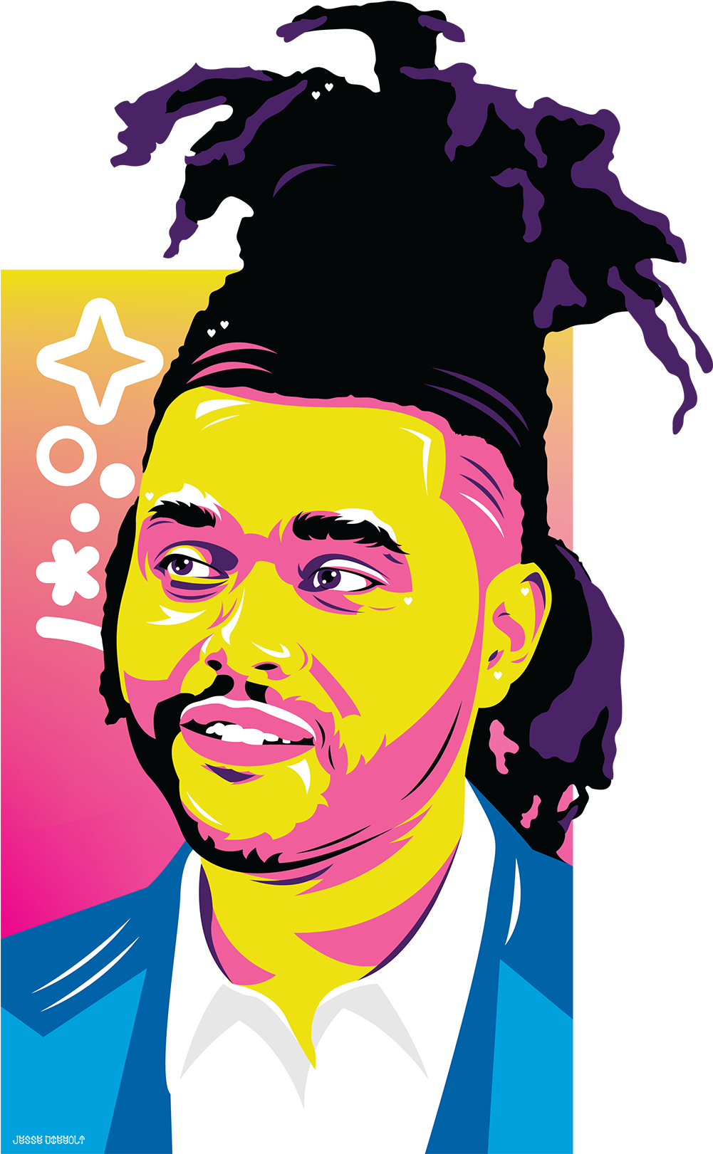 The Weeknd Clipart - Full Size Clipart (#2864365) - PinClipart