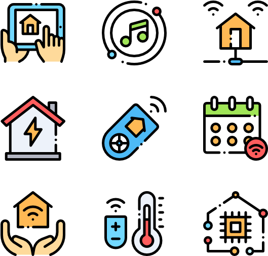 Download House Icons Free Domotics Clipart (#2865303) - PinClipart