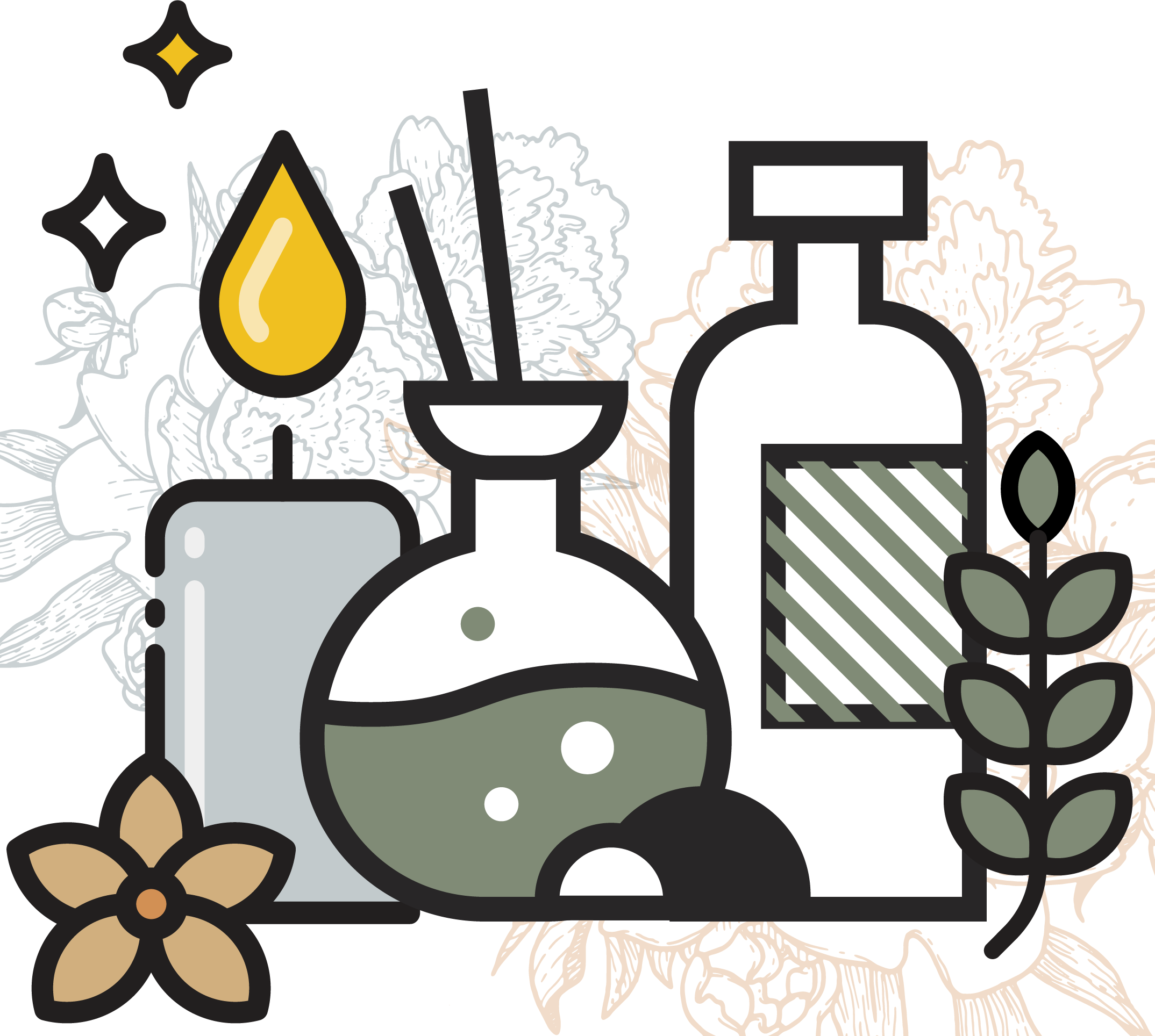 Aromatherapy Clipart - Full Size Clipart (#2865762) - PinClipart