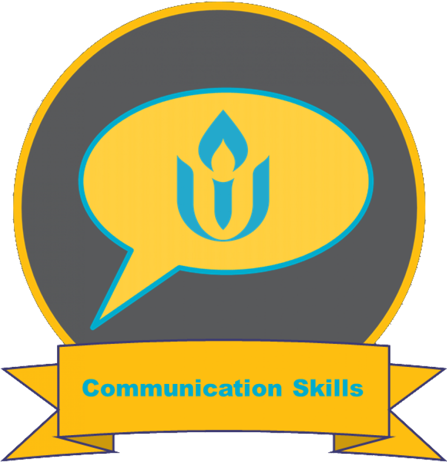 Graphic Of Generic Communication Skills Badge Clipart - Full Size ...