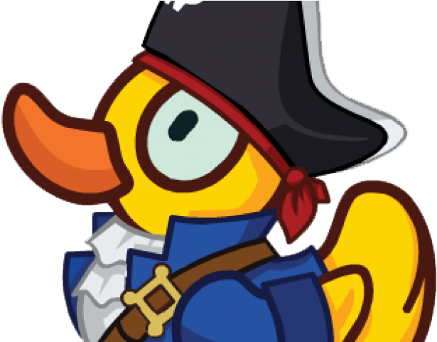 Duck Clipart Pirate - Png Download - Full Size Clipart (#2870846) - PinClipart