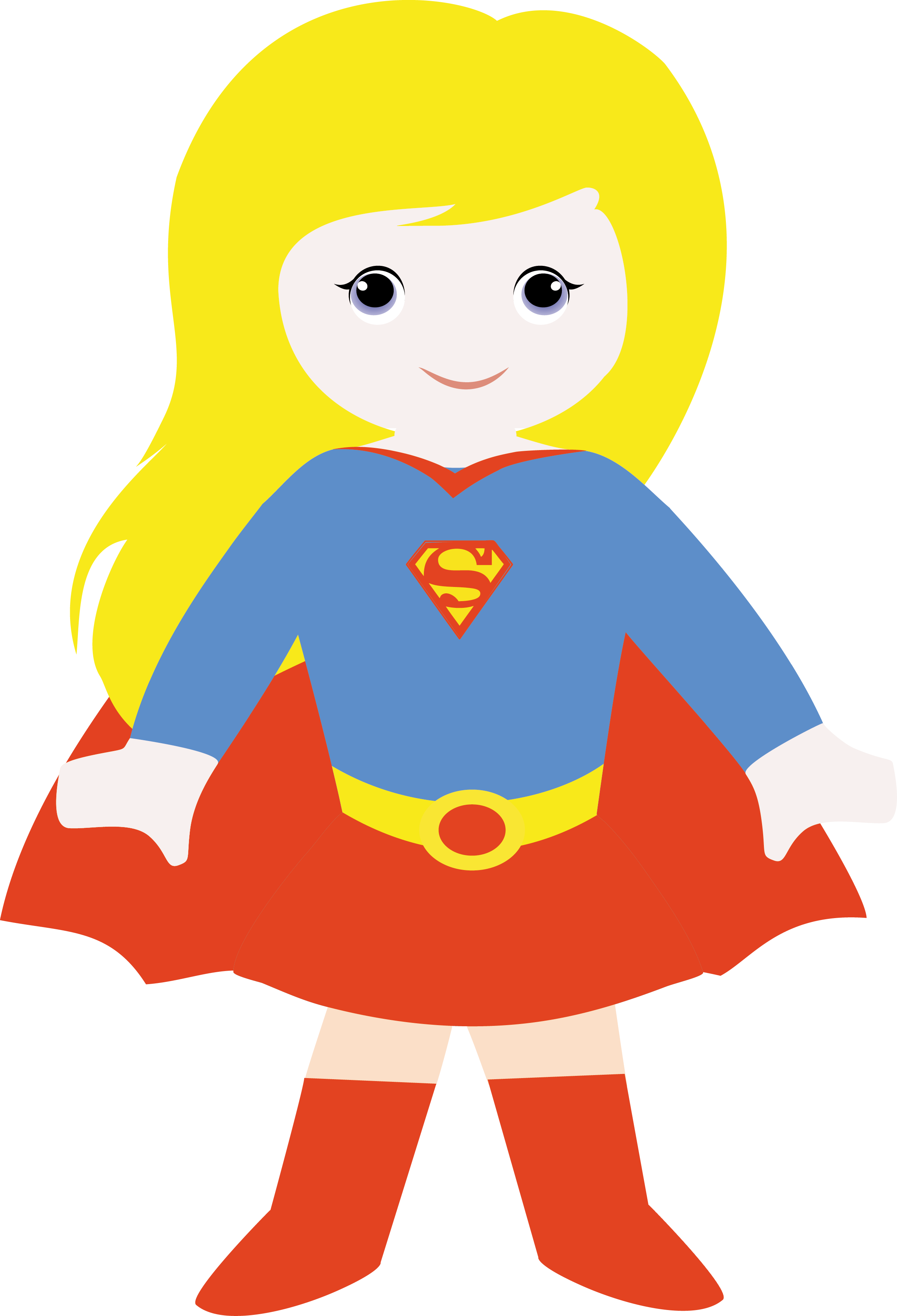 Supergirl Clipart - Png Download - Full Size Clipart (#2871258 ...