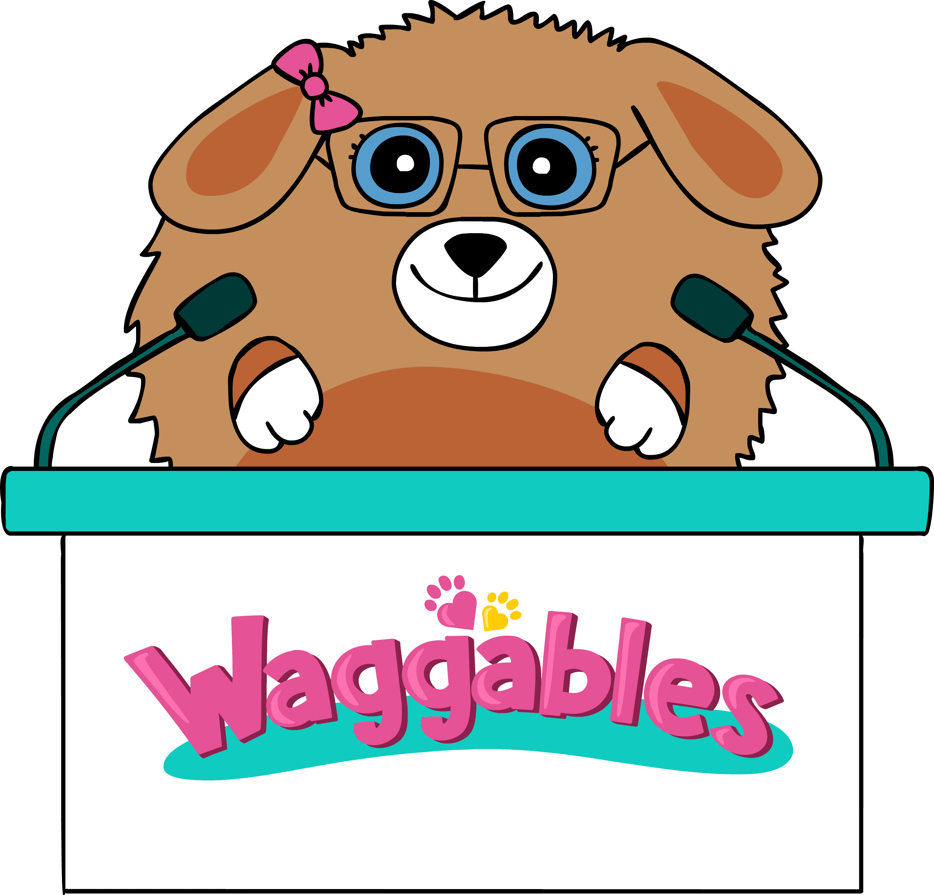 Happy Waggable Clipart - Full Size Clipart (#2871671) - PinClipart