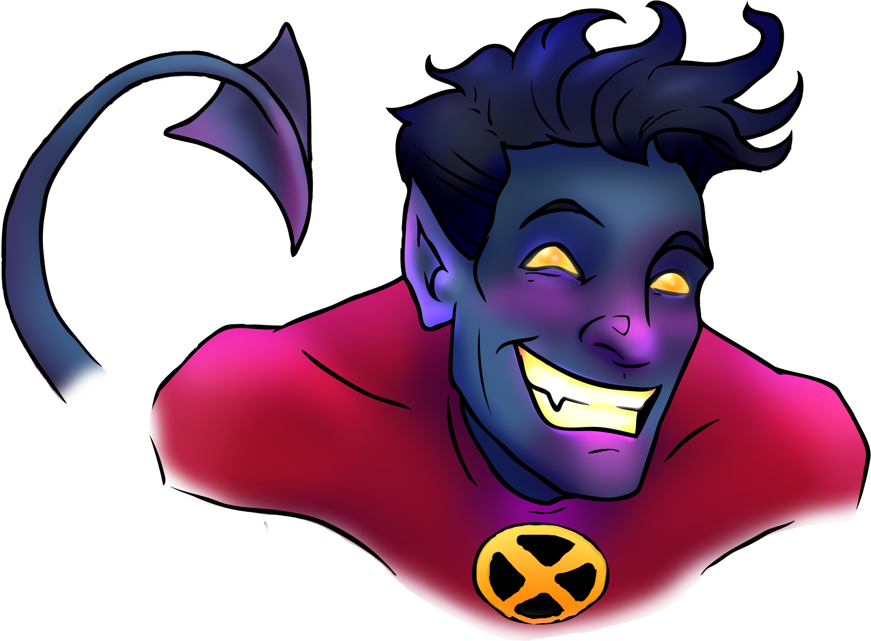 Nightcrawler By Roryrochelle Clipart - Full Size Clipart (#2872254 ...