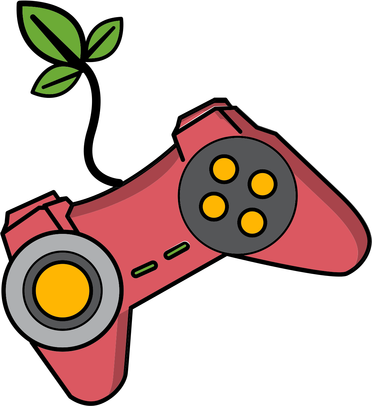 Game Controller Clip Art - Png Download - Full Size Clipart (#2874924 ...