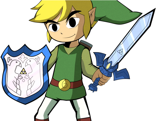 The Legend Of Zelda Clipart Toon Link - Png Download - Full Size ...