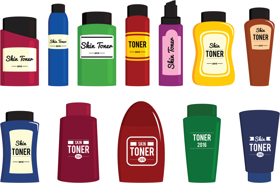 Skin Toner Vector Icons Clipart - Full Size Clipart (#2875262) - PinClipart