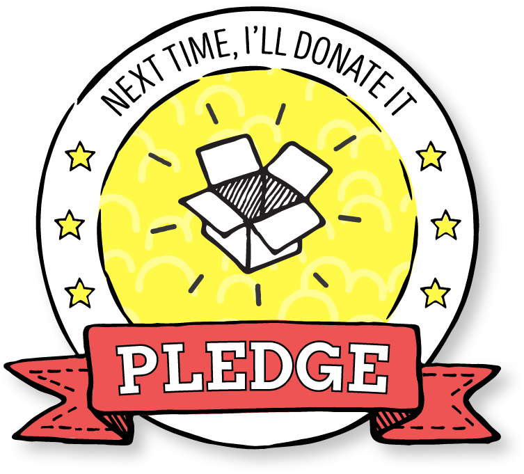 Every Donation Starts With A Pledge Clipart - Full Size Clipart (#2876458) - PinClipart