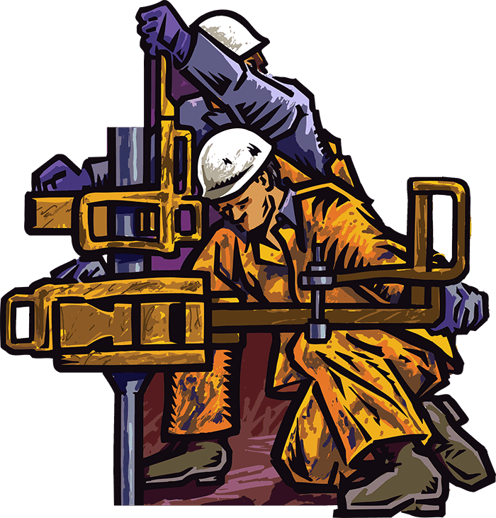 Drillers Hard Work Clipart - Full Size Clipart (#2883510) - PinClipart