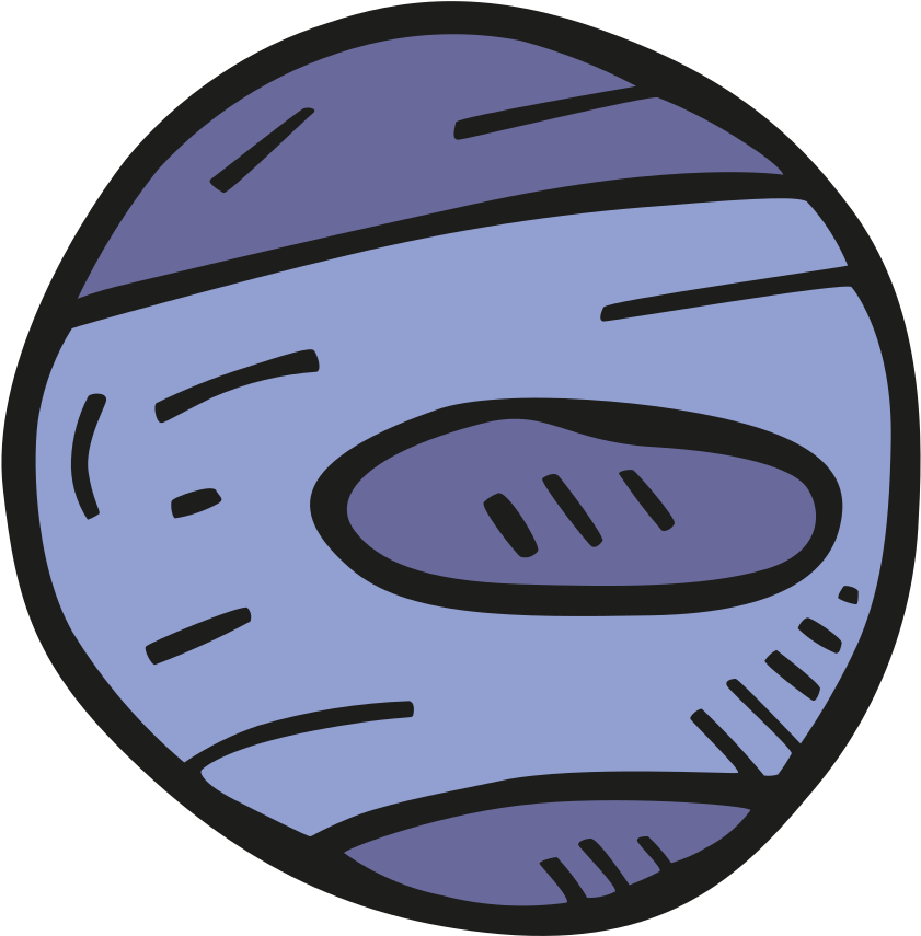 Neptune Icon Clipart - Full Size Clipart (#2886194) - PinClipart