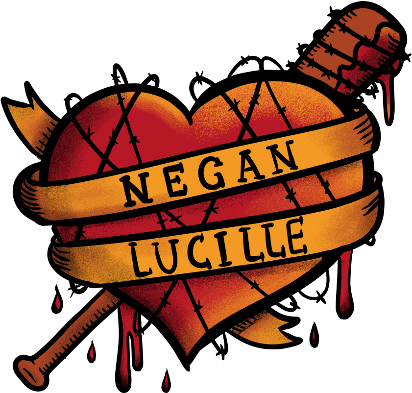 Negan Clipart - Png Download - Full Size Clipart (#2886907) - PinClipart
