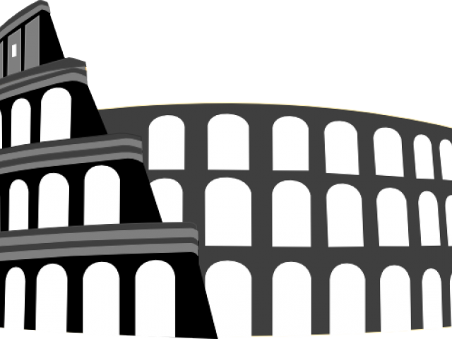 Colosseum Clipart Ancient Rome - Png Download - Full Size Clipart ...