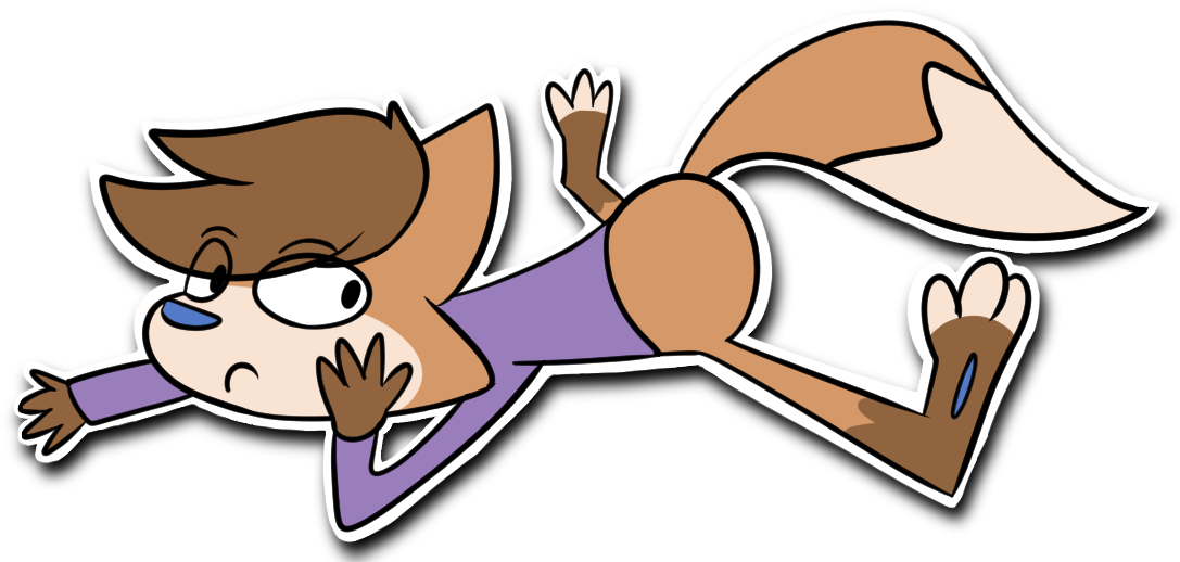 Bored Fox Clipart - Full Size Clipart (#2893270) - PinClipart