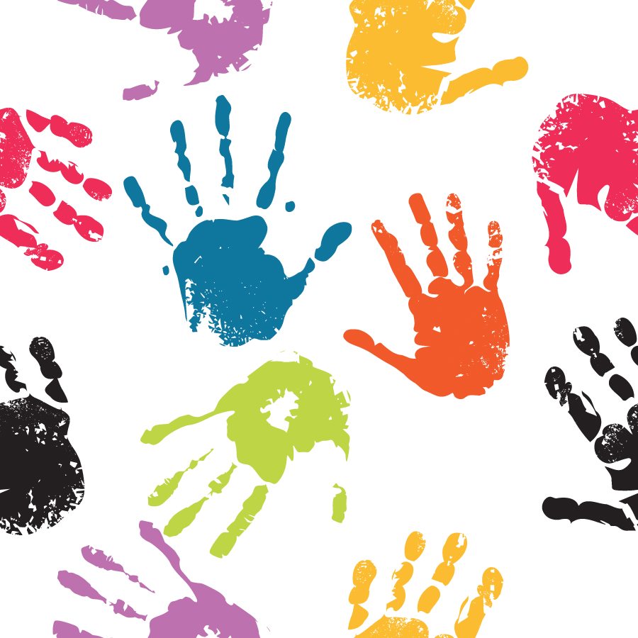 Handprints Clipart - Full Size Clipart (#2894791) - PinClipart