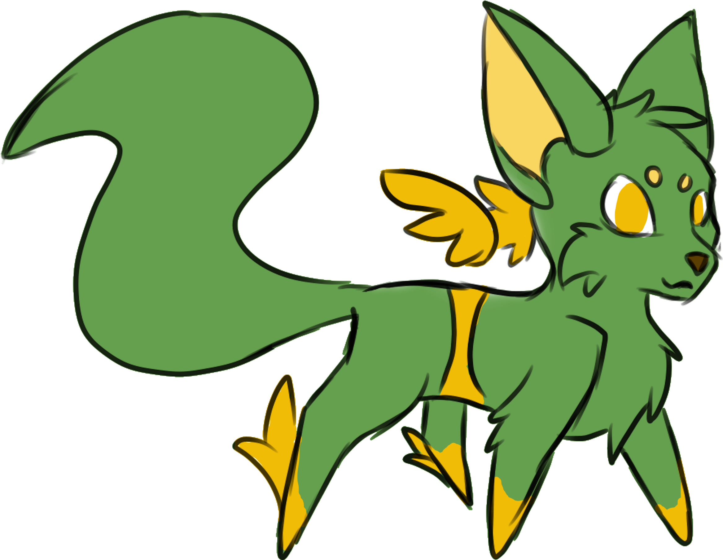 Greenfox Clipart - Full Size Clipart (#2896843) - PinClipart