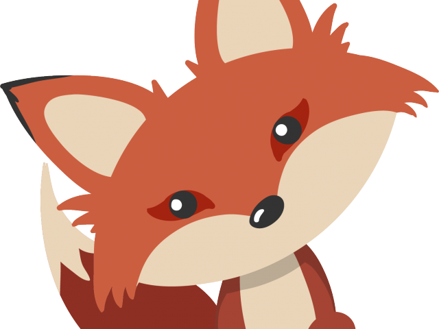 Red Fox Clipart Cartoon - Png Download - Full Size Clipart (#2896881 ...