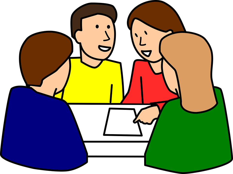 Clipart Of Discuss, Roles And Cooperative - Png Download - Full Size ...