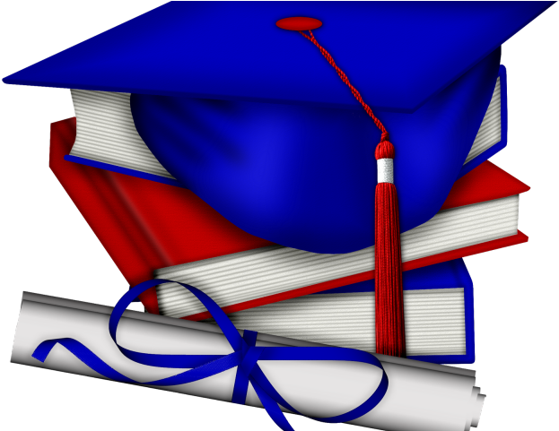 England Clipart Graduation - Graduation Red White And Blue - Png ...