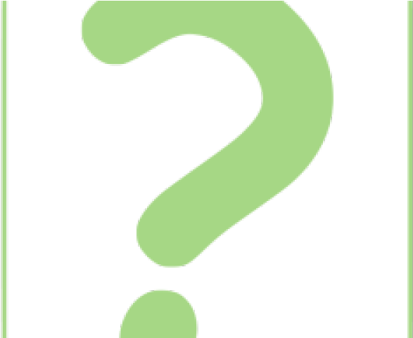 Question Mark Clipart Lime Green - Green - Png Download - Full Size ...