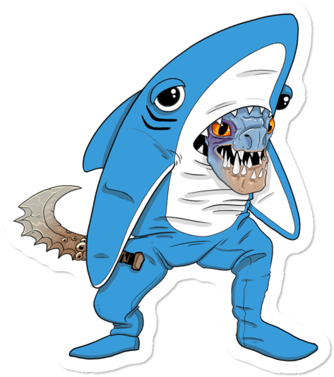 Left Shark Clipart - Full Size Clipart (#2901308) - PinClipart