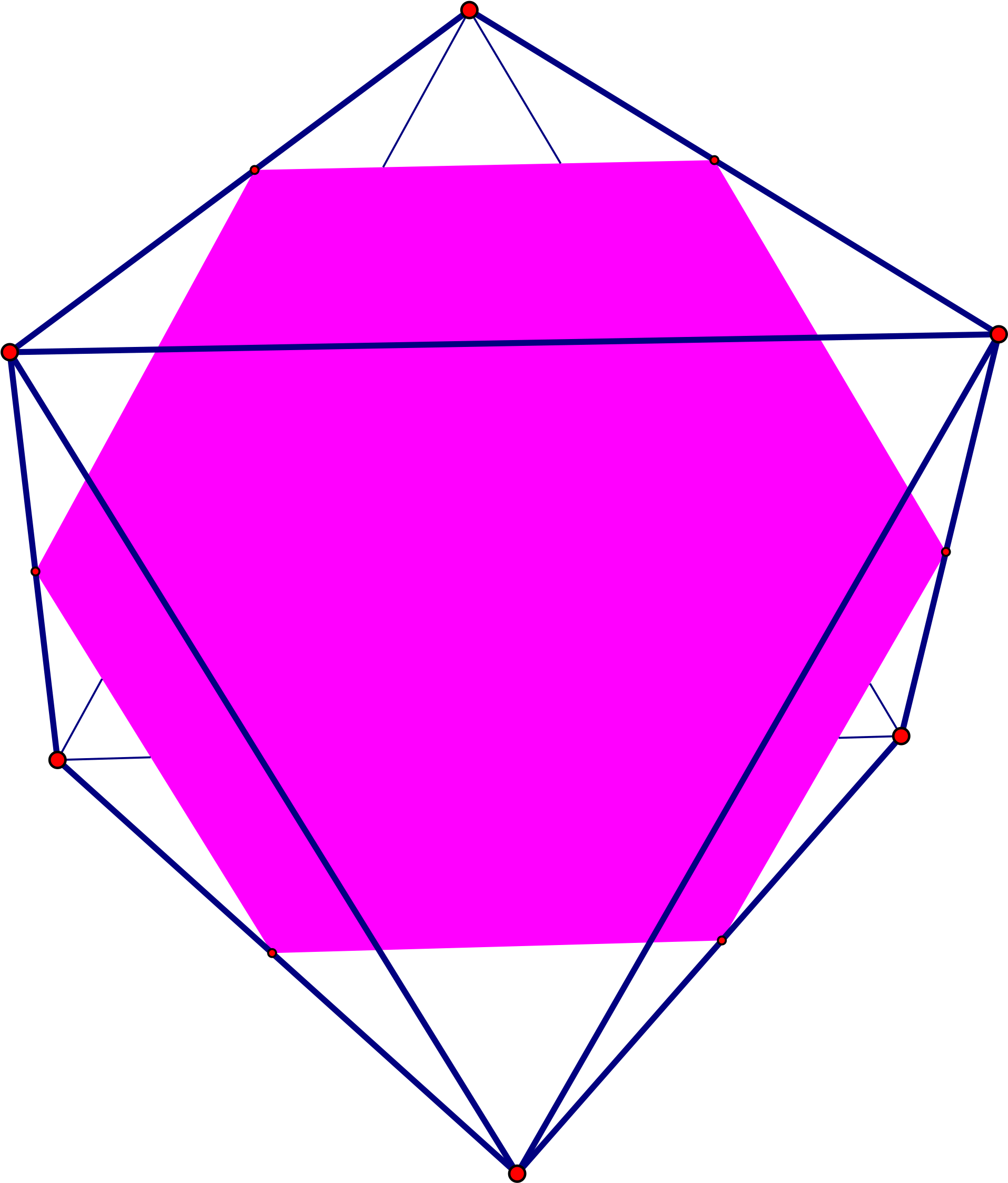 Hexagon In Octahedron Clipart - Full Size Clipart (#2902985) - PinClipart