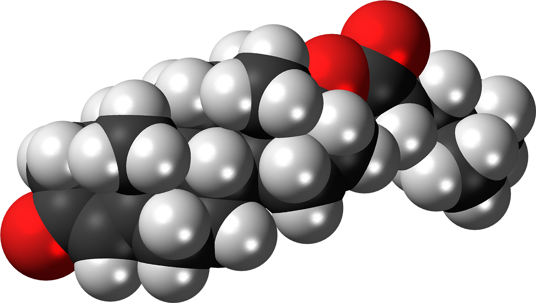 Testosterone Isocaproate Molecule Spacefill Clipart - Full Size Clipart ...