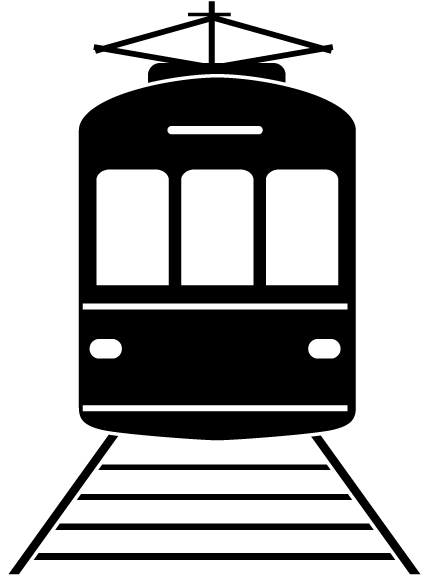 Tram - Vehicle Illustration - Free Clipart - Full Size Clipart ...