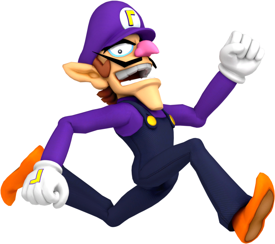 Waluigi Transparent Background Clipart - Full Size Clipart (#2909460 ...