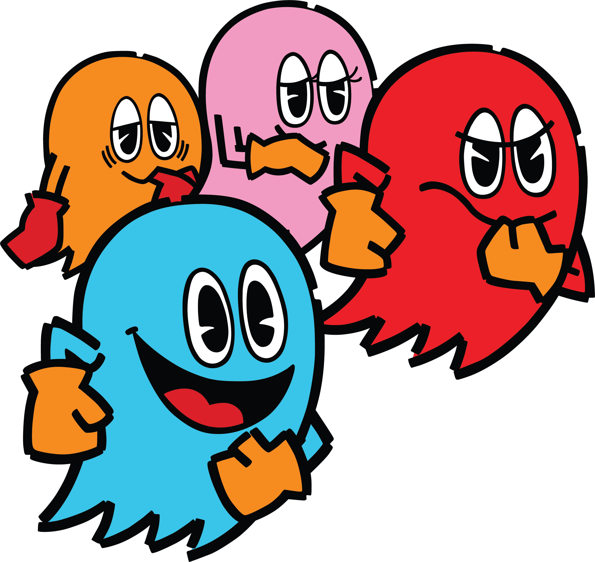 Pac-man Clipart - Full Size Clipart (#2910305) - PinClipart