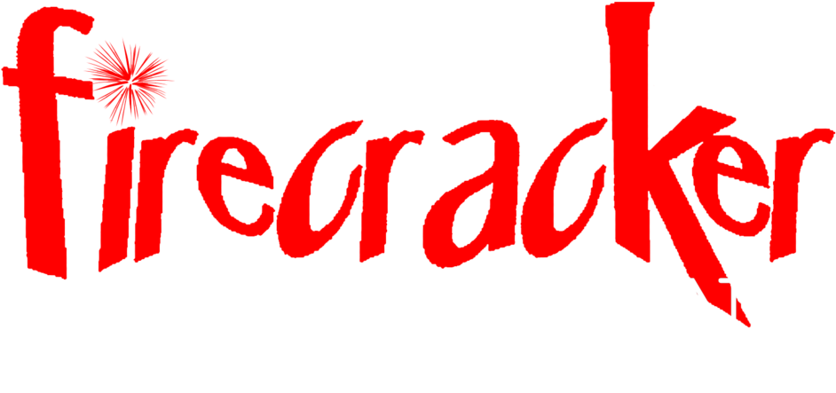 Firecracker Logo White Text Cropped Clipart - Full Size Clipart ...