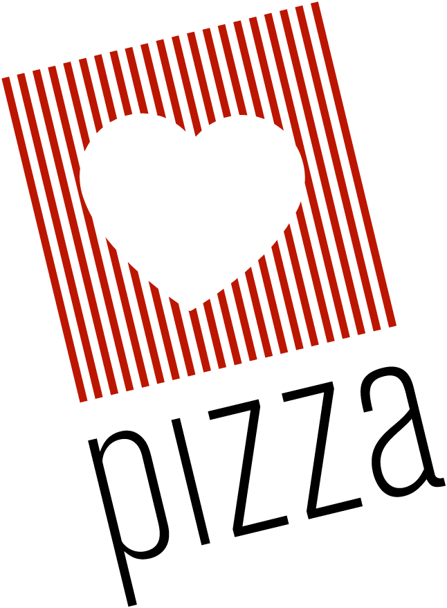 Heart Pizza Logo Clipart - Full Size Clipart (#2913555) - PinClipart