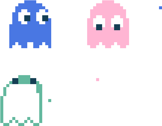 Pac Man Clipart - Full Size Clipart (#2916678) - PinClipart