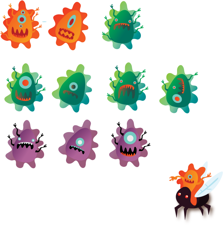 Germs Clipart - Full Size Clipart (#2918045) - PinClipart