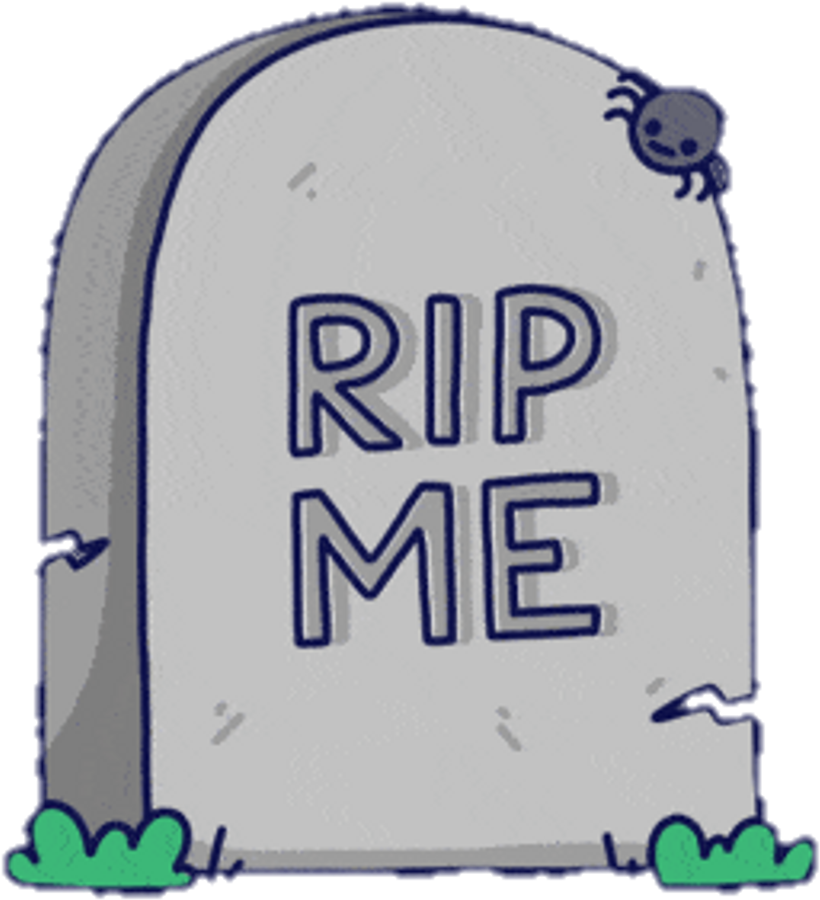 R - I - P - Sticker Clipart - Full Size Clipart (#2919196) - PinClipart