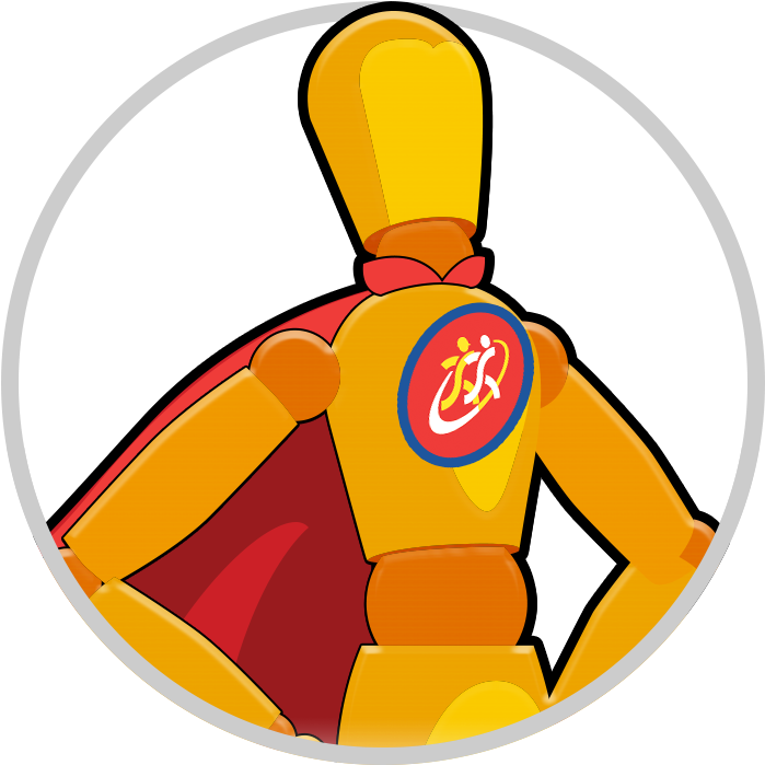 Super Boomer Wooden Mannequin Clipart - Full Size Clipart (#2924600 ...