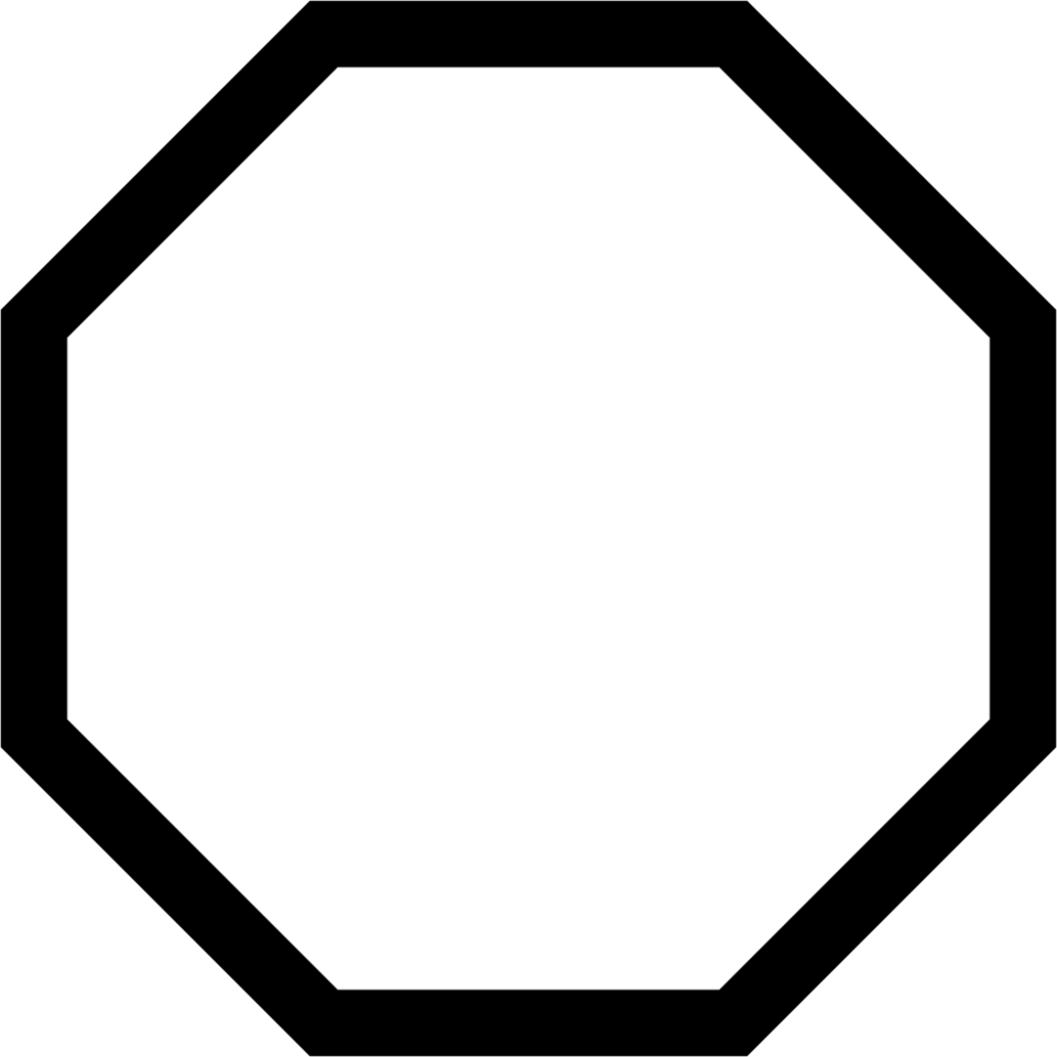 Octagon Clipart - Png Download - Full Size Clipart (#2927501) - PinClipart