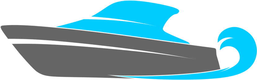 Motorboat Vector Image Logo Clipart - Full Size Clipart (#2933099 ...