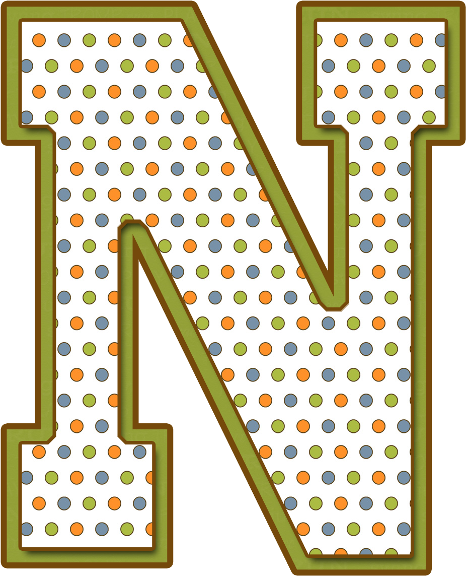 Png Images Of Polka Dot Letters Clipart - Full Size Clipart (#2936239 ...
