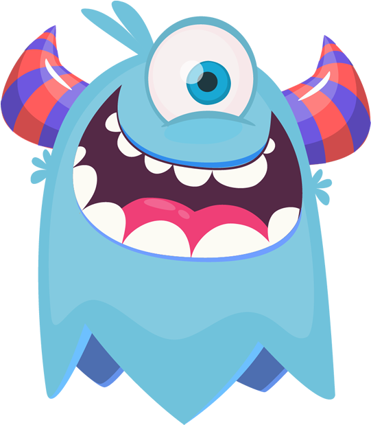 Excited Monster Clipart - Full Size Clipart (#2940828) - PinClipart